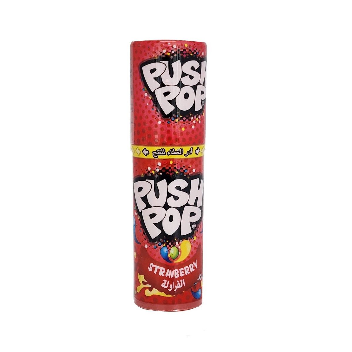 Bazooka Push Pop 15g Straw - Alimentation - Repas - Orchestra
