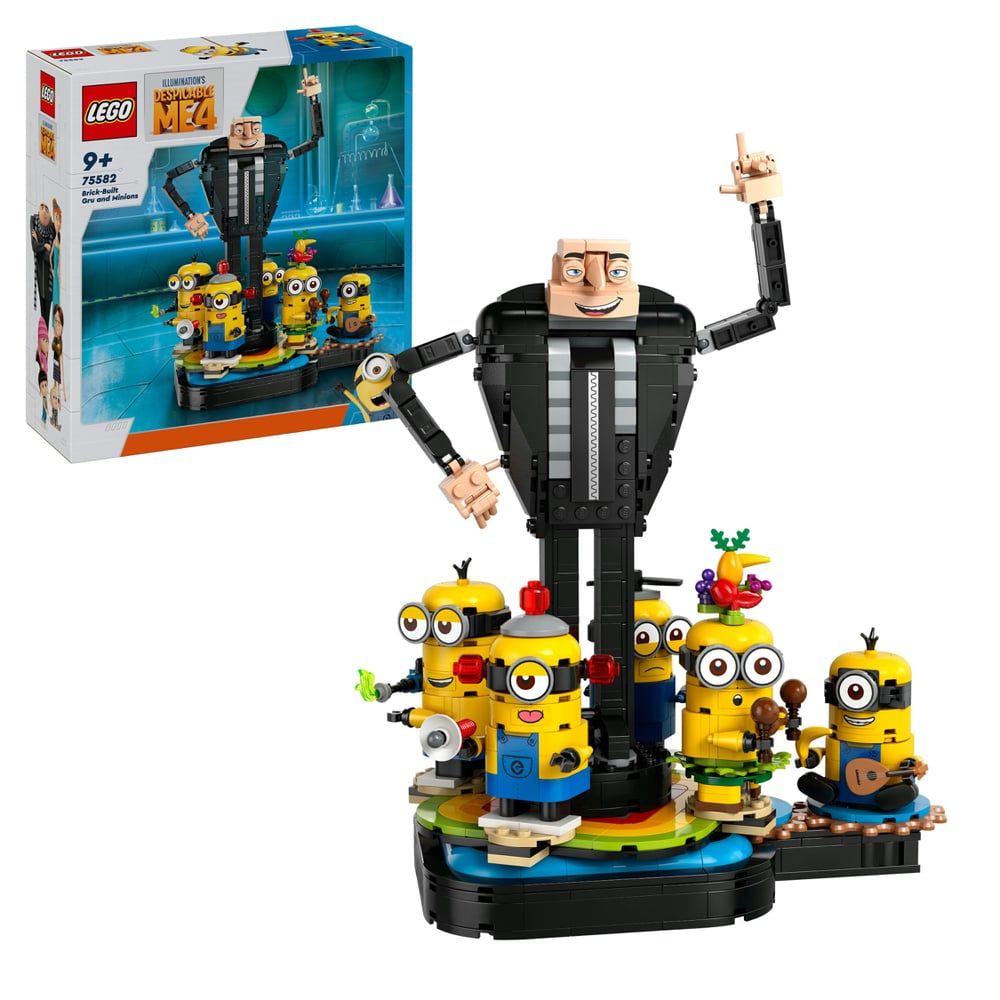 Lego LEGO® Minions™- Gru et les Minions en briques - Jouets 2ème Age ...