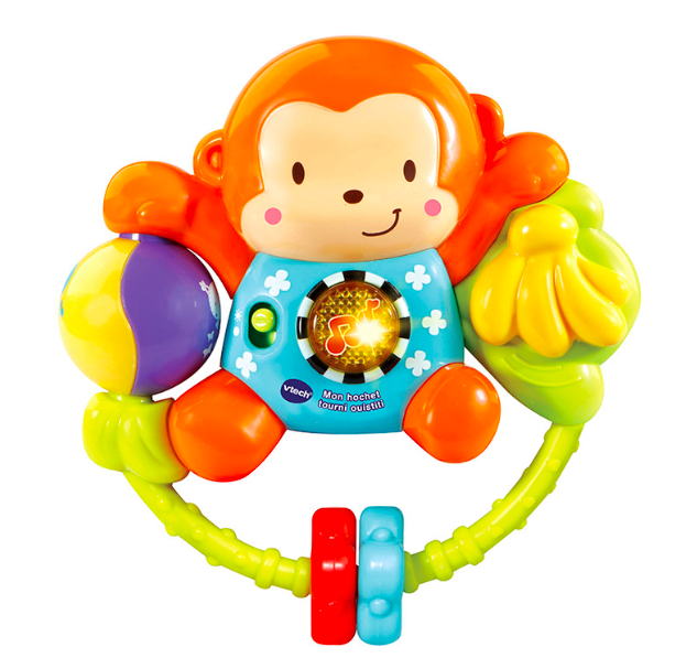 VTECH HOCHETS ASSORTIS - CHIEN/ ELEPHANT Marron - Jouets 1er Age ...