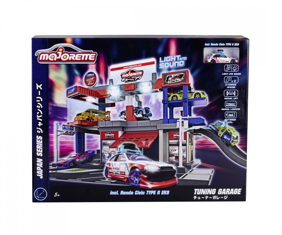MAJORETTE Japan Series Tuning Garage - Jouets 2ème Age - Éveil et jeux ...
