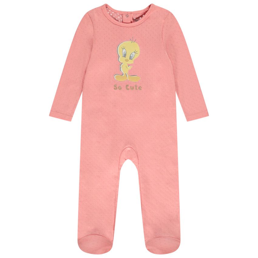 Orchestra Dors-bien en côte pointelle patch Looney Tunes pour bébé ...