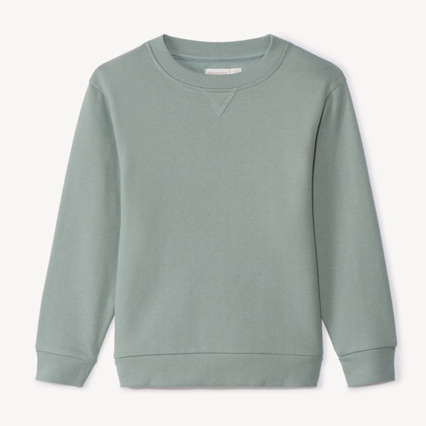 Orchestra Sweat en molleton uni pour garçon Kaki - 6 ans - Pull, gilet ...