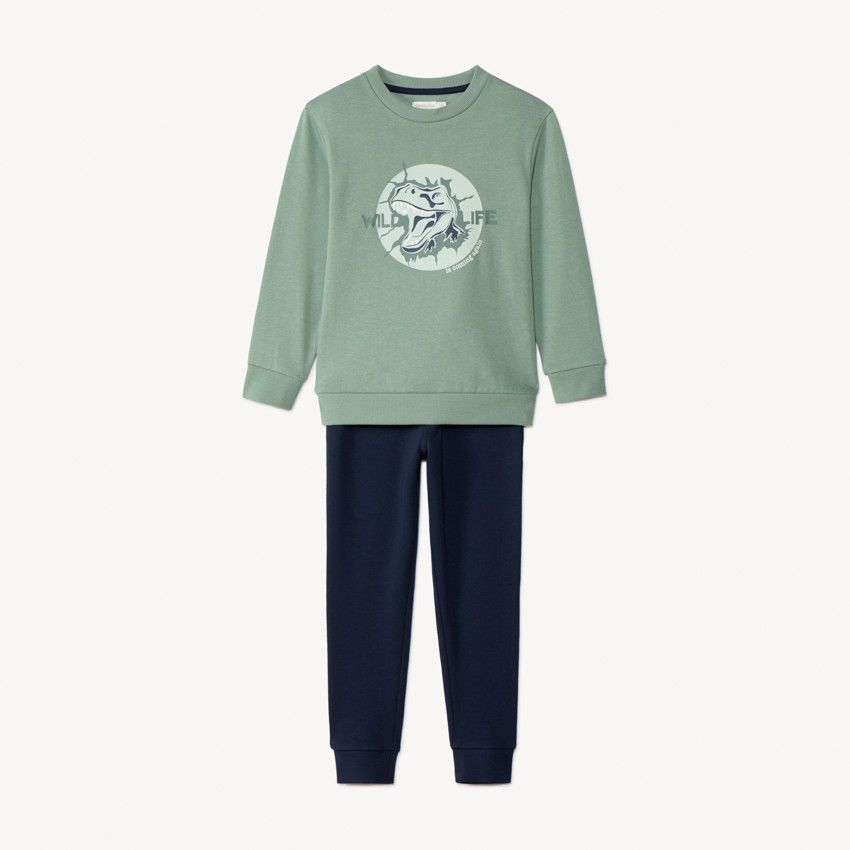 Orchestra Ensemble sweat fantaisie + jogging pour garçon Vert - 12 ans ...