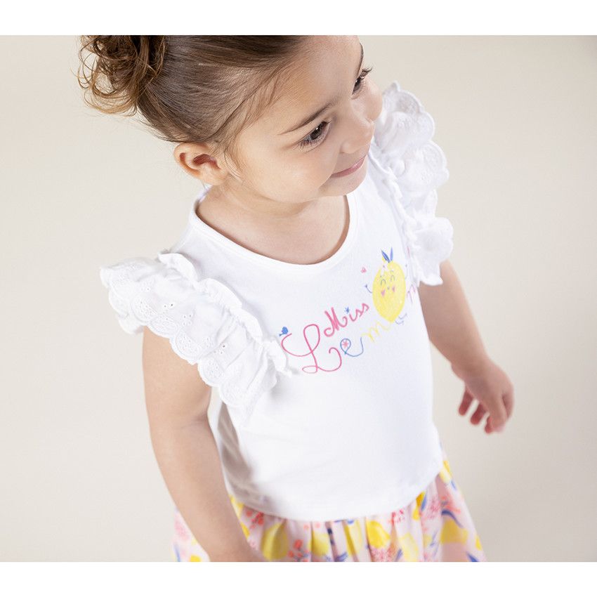 Orchestra Blanc - 3 mois - Robe, jupe - Bébé fille - Orchestra