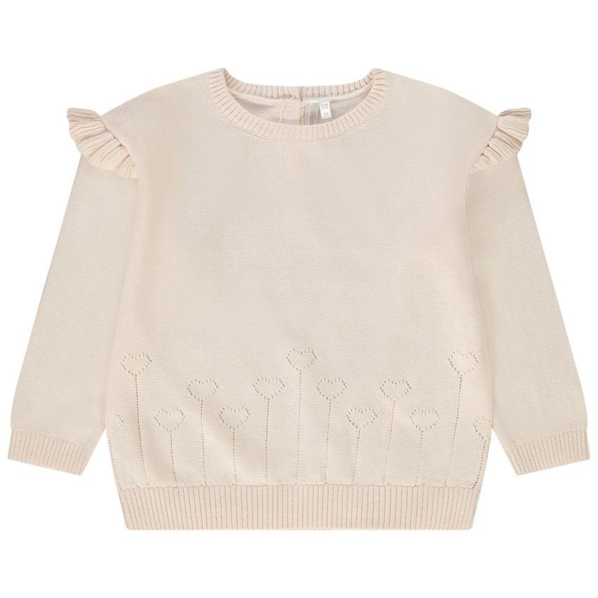 Orchestra Pull en tricot avec motifs ajourés pour bébé fille Rose - 3 ...