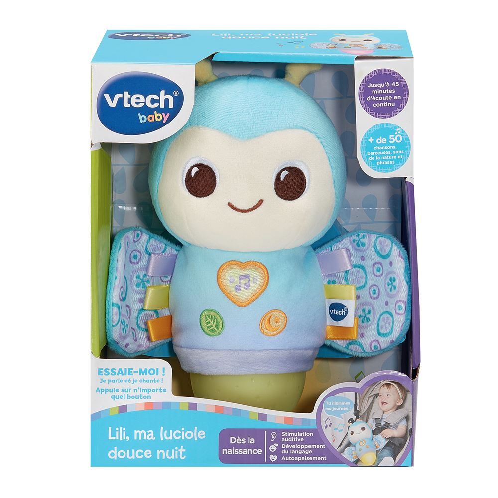 VTECH BABY LILI, MA LUCIOLE DOUCE NUIT Rose - Jouets 1er Age - Éveil et ...