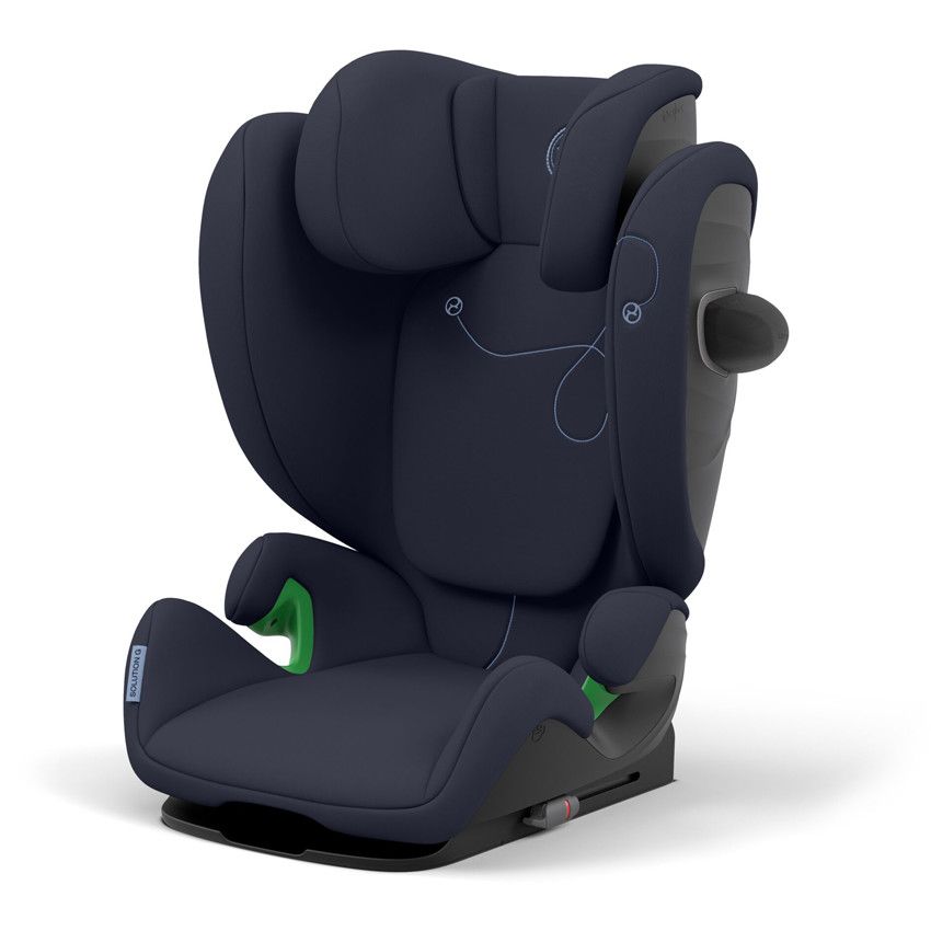 CYBEX Siège-auto Solution G i-Fix - Ocean Blue Soft Taupe - Groupe 2-3 ...