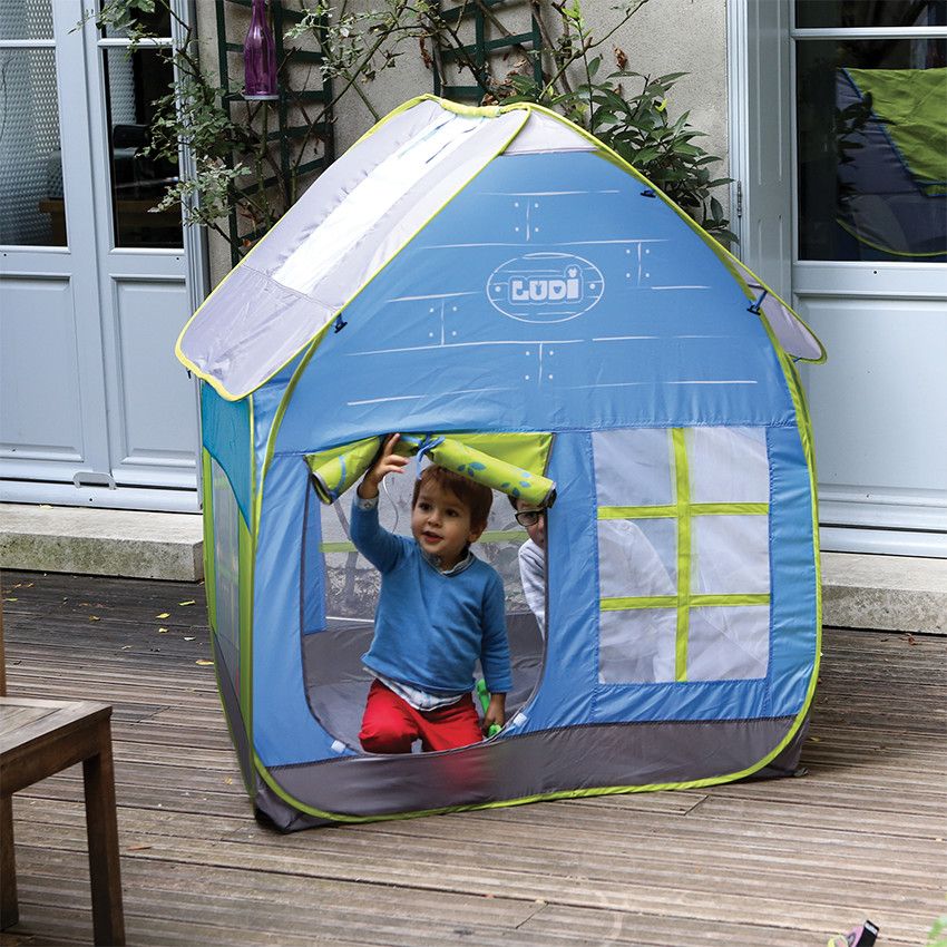 LUDI Maison Pop-up - Cottage Rouge - Jouets 2ème Age - Éveil et jeux ...