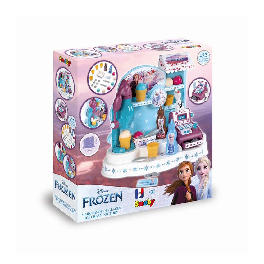 Smoby Marchande de Glaces la Reine des Neiges 2 Marron - Jouets 2ème ...