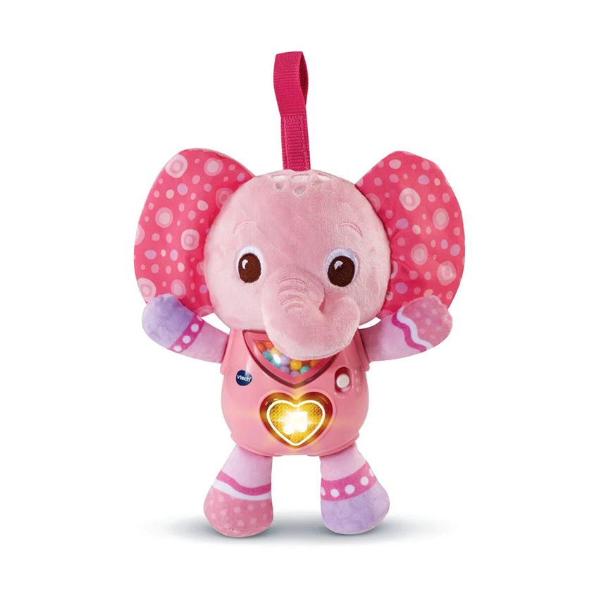 VTECH BABY Peluche d'activité Lumi Chant'éléphanteau Rose - Jouets 1er ...
