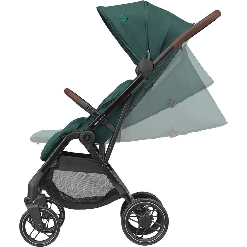 MAXI COSI Poussette Soho ultra compacte solution 3-en-1 Essential Green ...