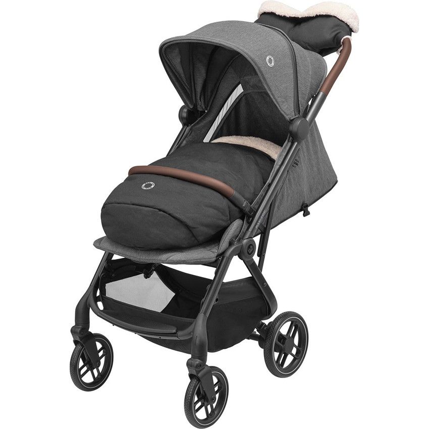 MAXI COSI Poussette Soho ultra compacte solution 3-en-1 Select Grey ...