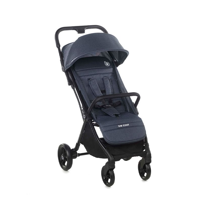 Poussette canne inclinable Quick Fold Be Azure Gris - Poussettes ...