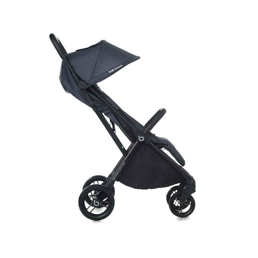 Poussette canne inclinable Quick Fold Be Azure Gris - Poussettes ...