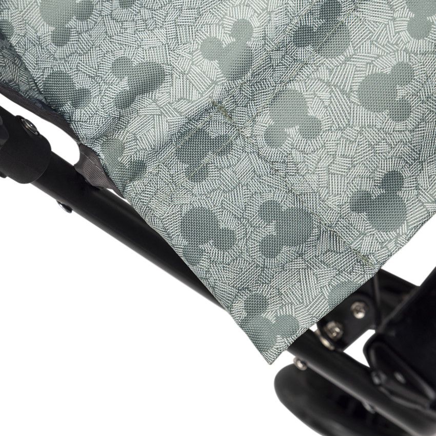 PREMAMAN Poussette canne Ysia imprimé Mickey Disney Rose - Poussettes ...