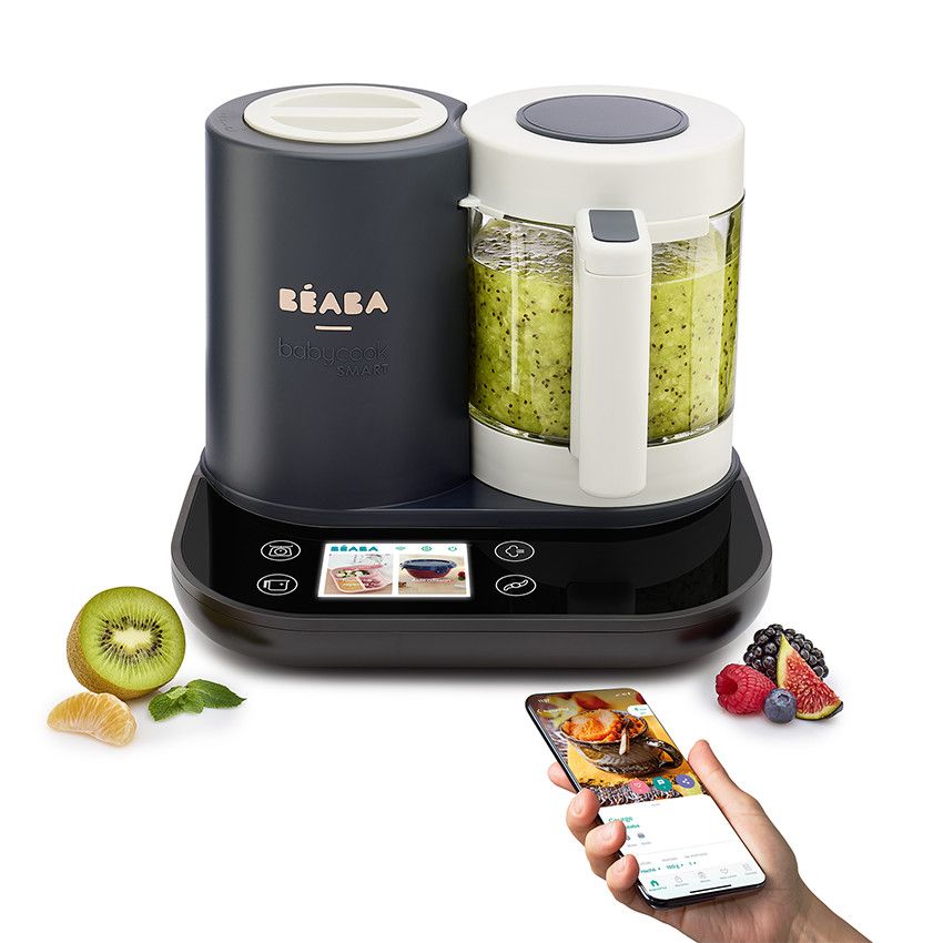 BEABA Robot connecté Babycook SMART Gris anthracite Marron - Robots ...