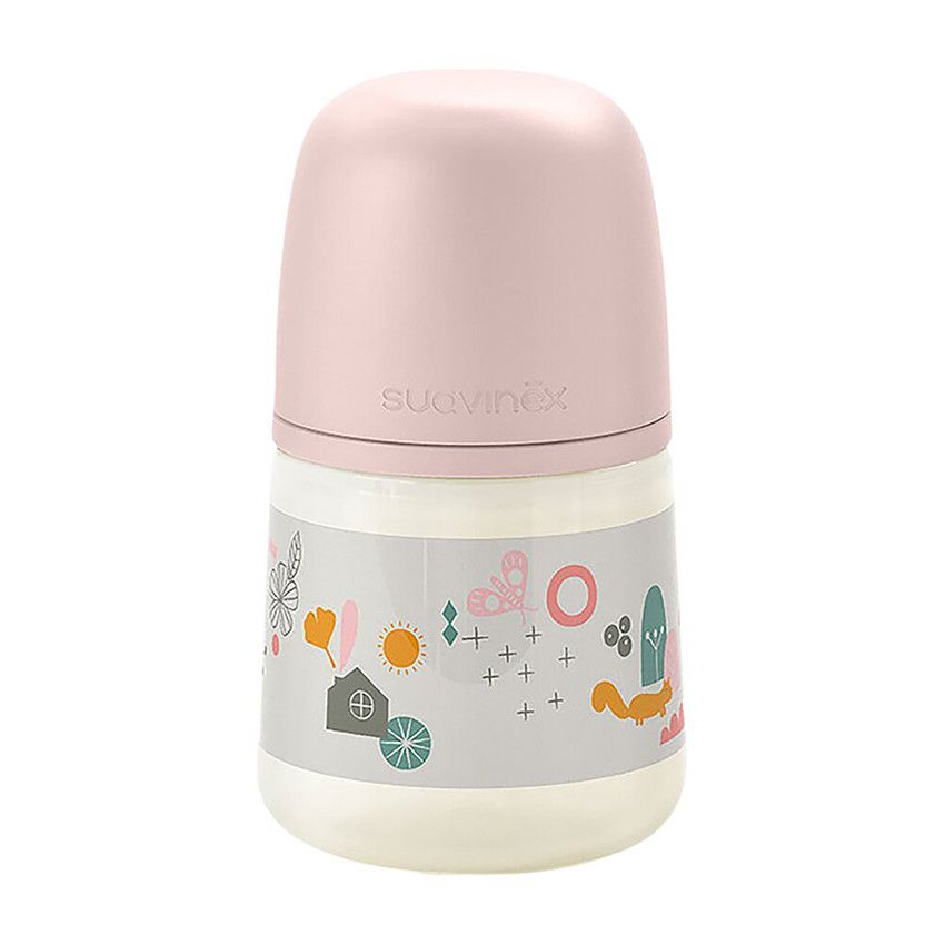 SUAVINEX Biberon avec tétine symétrique SX Pro M 150 ml Walk in the ...