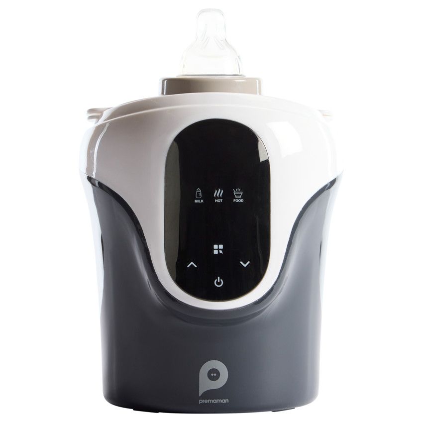 PREMAMAN Chauffe-biberon maison 3 en 1 avec écran tactile Gris ...