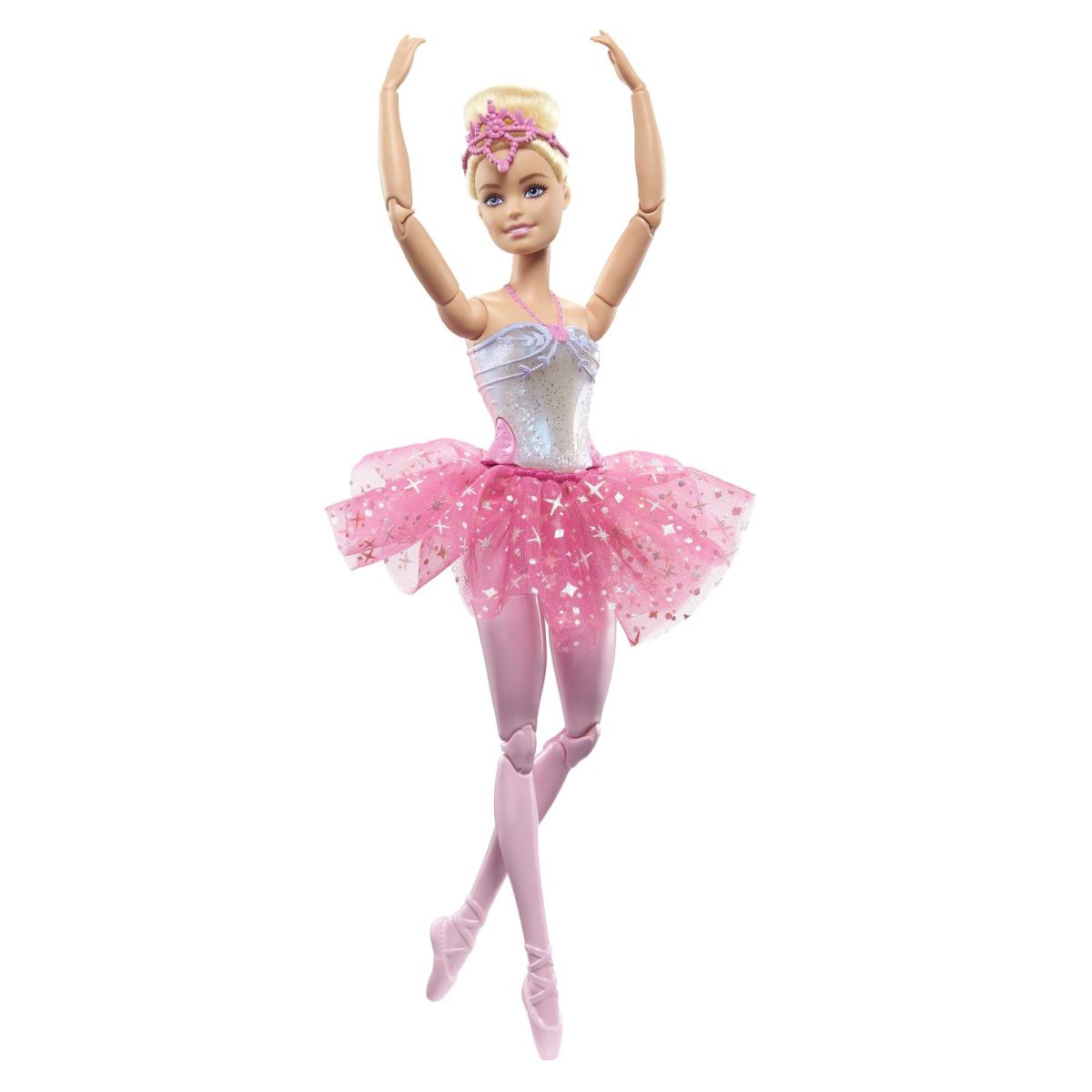 Barbie Poupée Barbie Dreamtopia Ballerine Lumières Scintillantes Beige ...