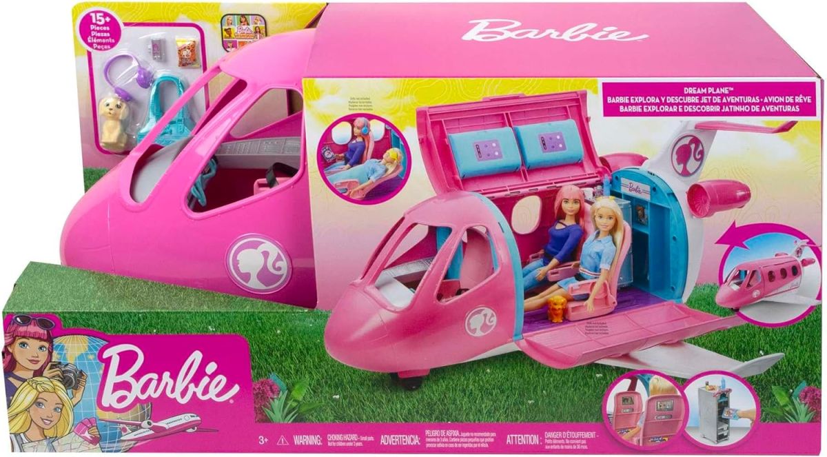 Barbie Barbie - L'Avion De Rêve De Barbie - Jouets 2ème Age - Éveil et ...