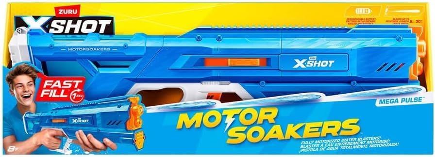 ZURU XSHOT Motor Soakers Fast-Fill Large Mega Pulse - Jouets 2ème Age ...