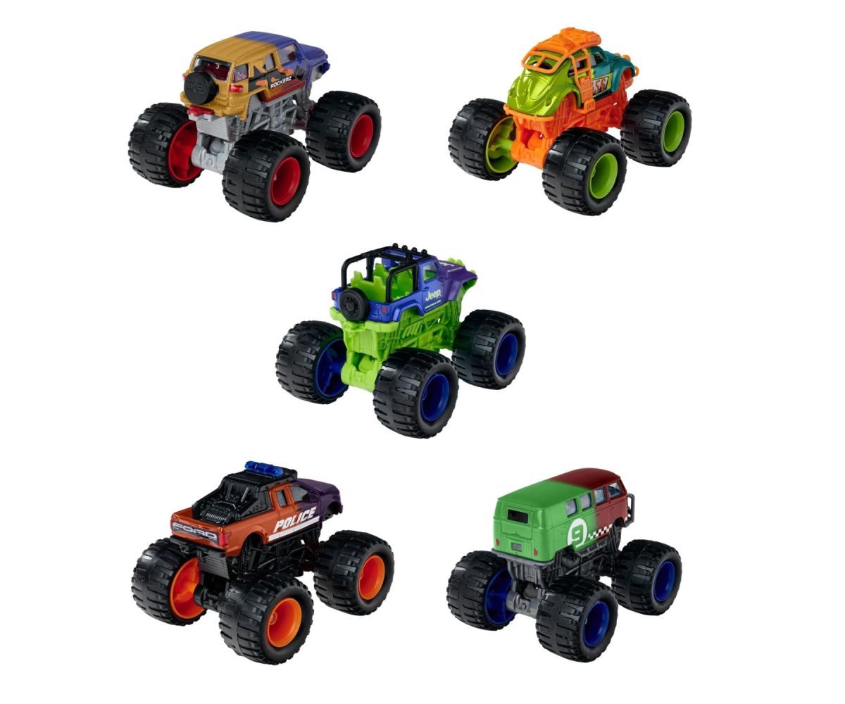 MAJORETTE Monster Rockerz Color Changers, 5-asst. - Jouets 2ème Age ...