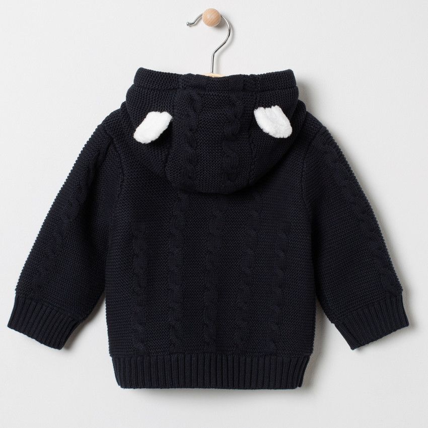 Orchestra Veste en tricot à capuche doublée sherpa Multicolore ...