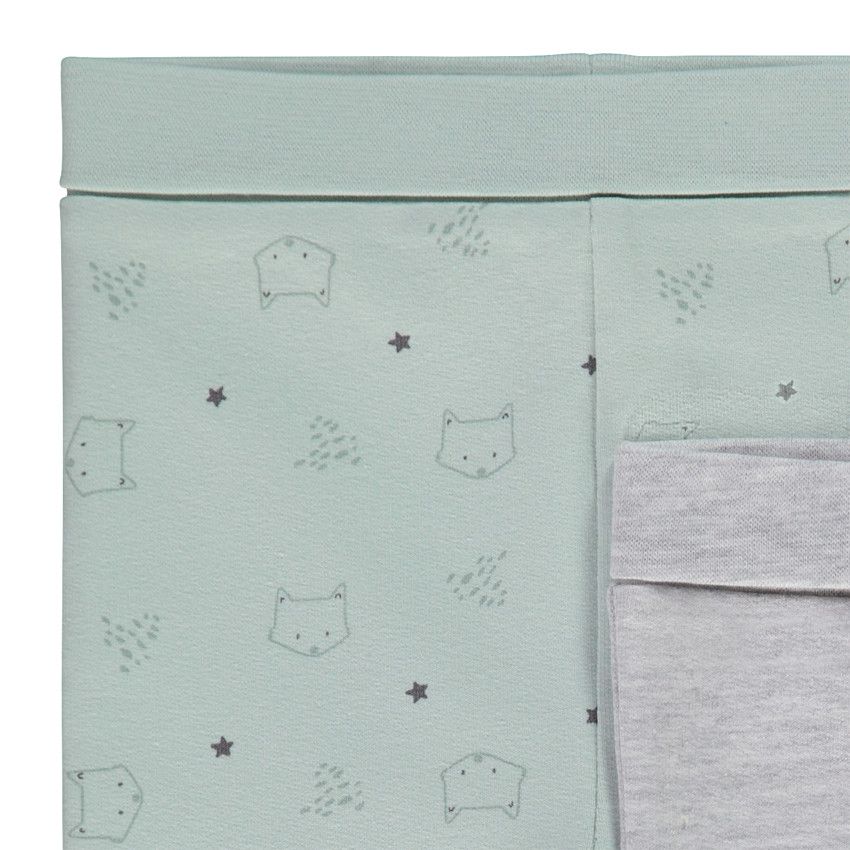 Orchestra Lot de 2 caleçons en french terry motifs renard pour bébé ...