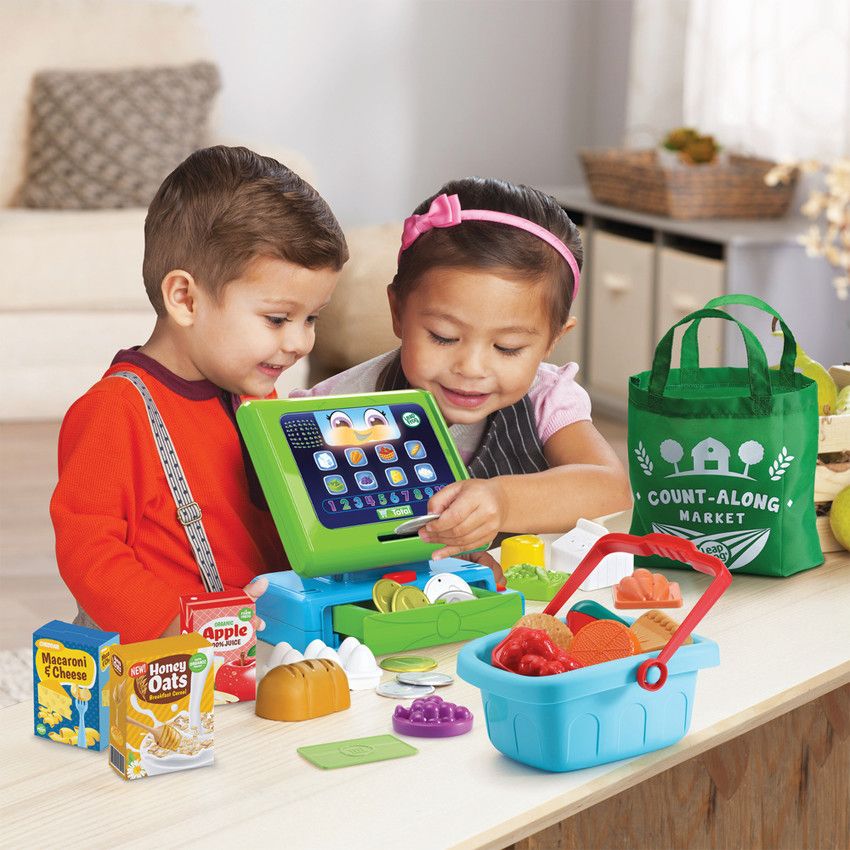 VTECH Caisse enregistreuse interactive maxi shopping Vert - Jouets 2ème ...