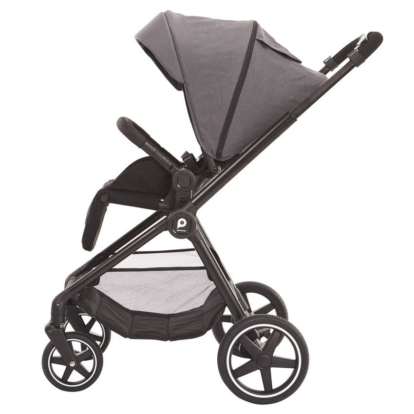 PREMAMAN Poussette trio Athéna avec siège-auto i-Prim Gris - Poussettes ...