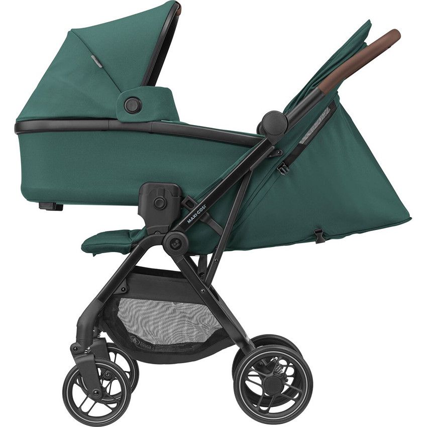 MAXI COSI Poussette Soho ultra compacte solution 3-en-1 Essential Green ...