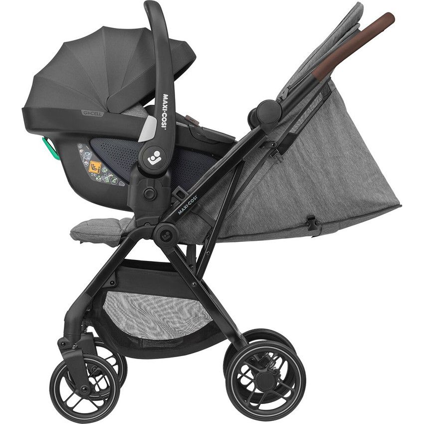 MAXI COSI Poussette Soho ultra compacte solution 3-en-1 Select Grey ...