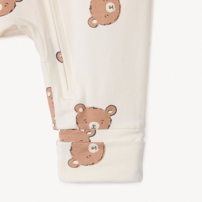 Orchestra Dors-bien évolutif imprimé oursons pour bébé Ecru chiné - 6 ...