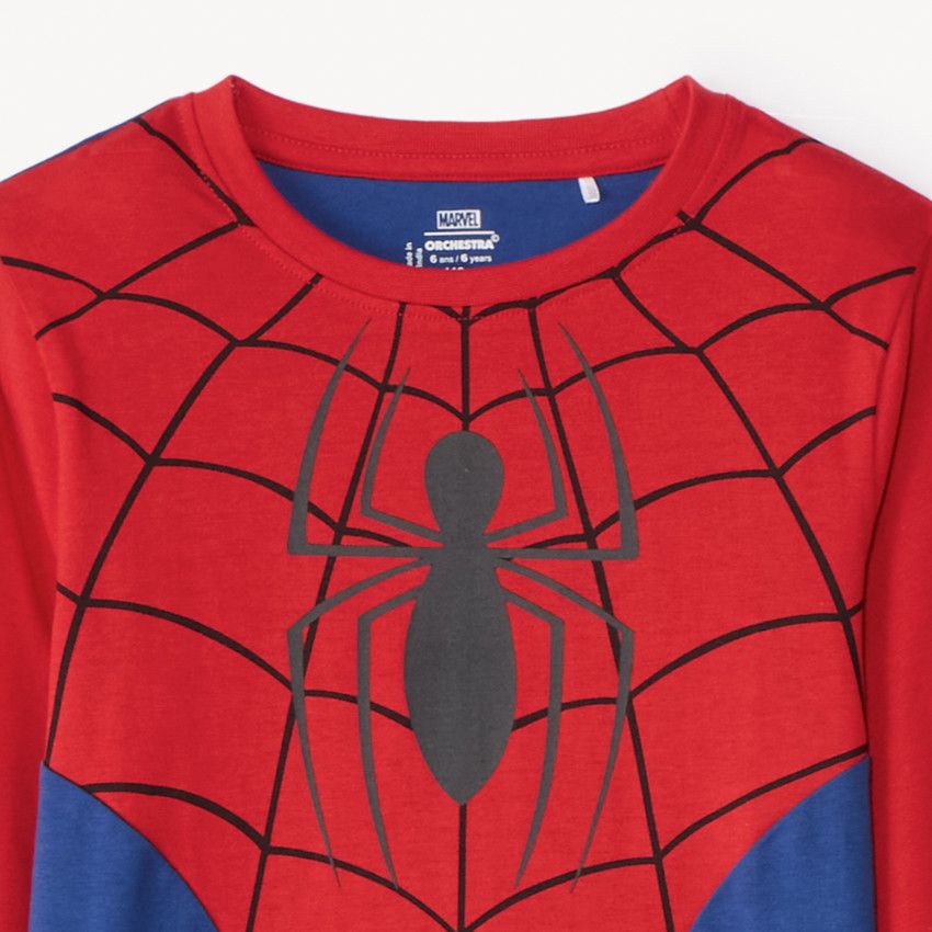 Orchestra Set pyjama 2 pièces Spider-Man Marvel pour garçon Bleu marine ...