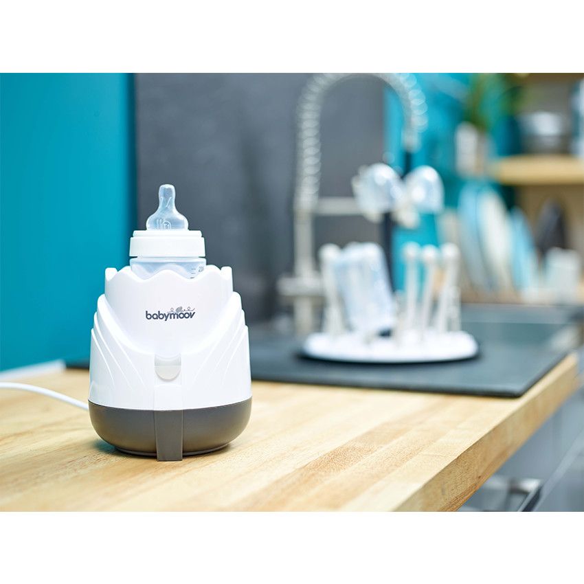 BABYMOOV Chauffe biberon Tulipe - Cream Rouge - Chauffe biberons ...