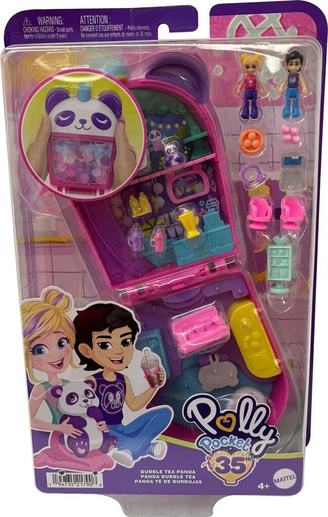 Mattel Polly Pocket-Panda Bubble Tea - Jouets 2ème Age - Éveil et jeux ...