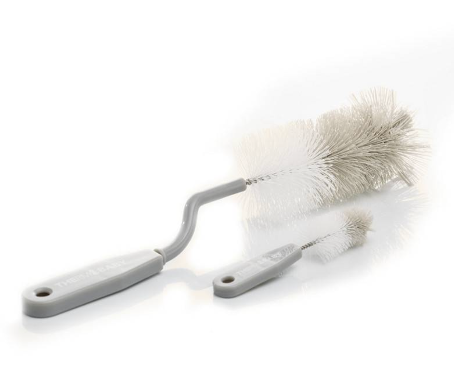 Thermobaby Goupillon Biberon Gris Charmé Rouge - Biberonnerie - Repas ...