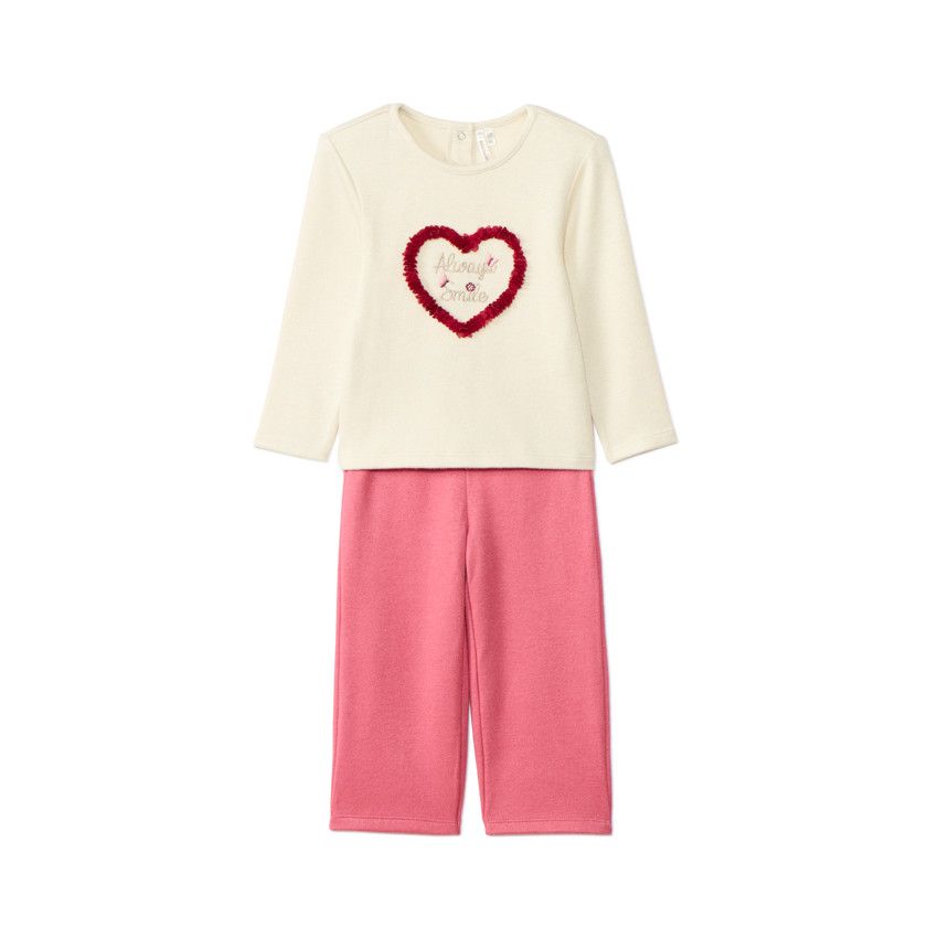 Orchestra Ensemble 2 pièces en coupé-cousu pour bébé fille Vert - 23 mois - Ensemble - Bébé ...