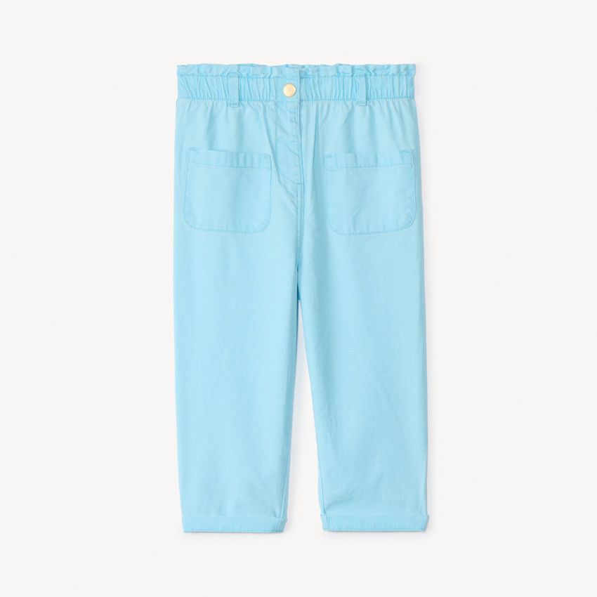 Orchestra Pantalon en toile unie pour bébé fille Turquoise - 12 mois ...