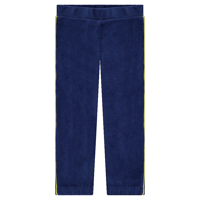 Orchestra Legging en velours côtelé avec rayure contrastée marine foncé ...