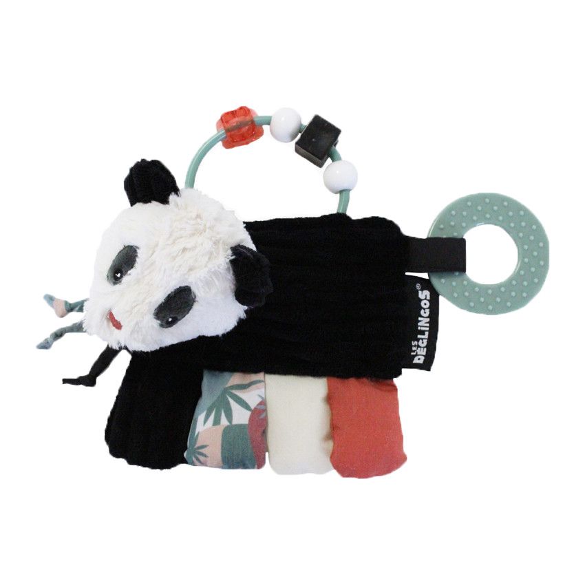 Deglingos Hochet d'activités - Rototos le Panda Bleu marine - Jouet d ...