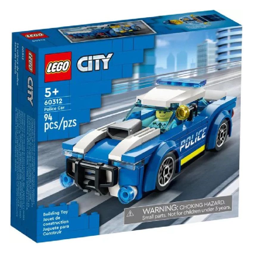 Lego Figurines Voiture Police City Soft Taupe - Jouets 2ème Age - Éveil ...