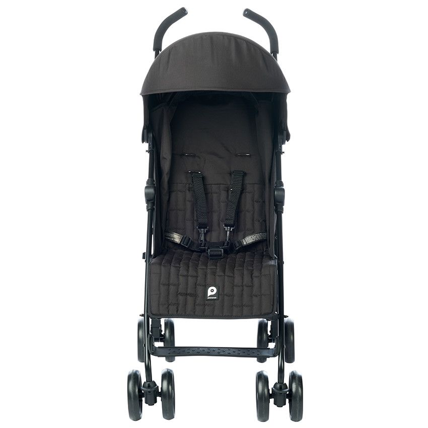 PREMAMAN Poussette canne inclinable AVA - Noir Gris - Poussettes ...
