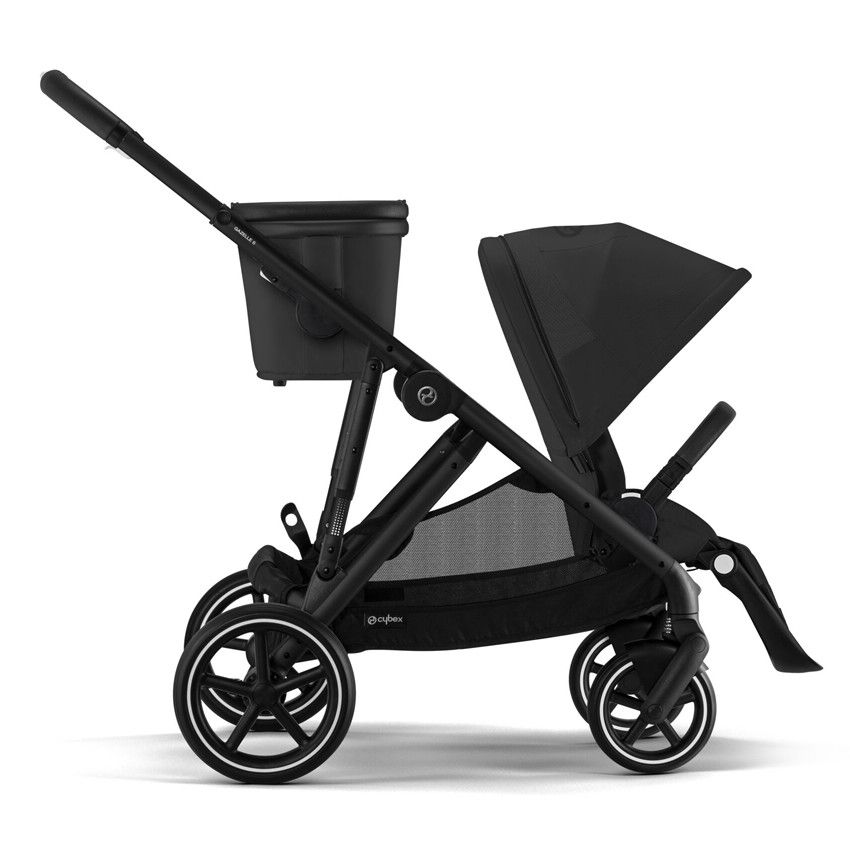 CYBEX Poussette double Gazelle S 2023 - Châssis noir/Moon Black Bleu ...