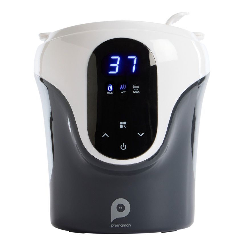PREMAMAN Chauffe-biberon maison 3 en 1 avec écran tactile Ecru ...