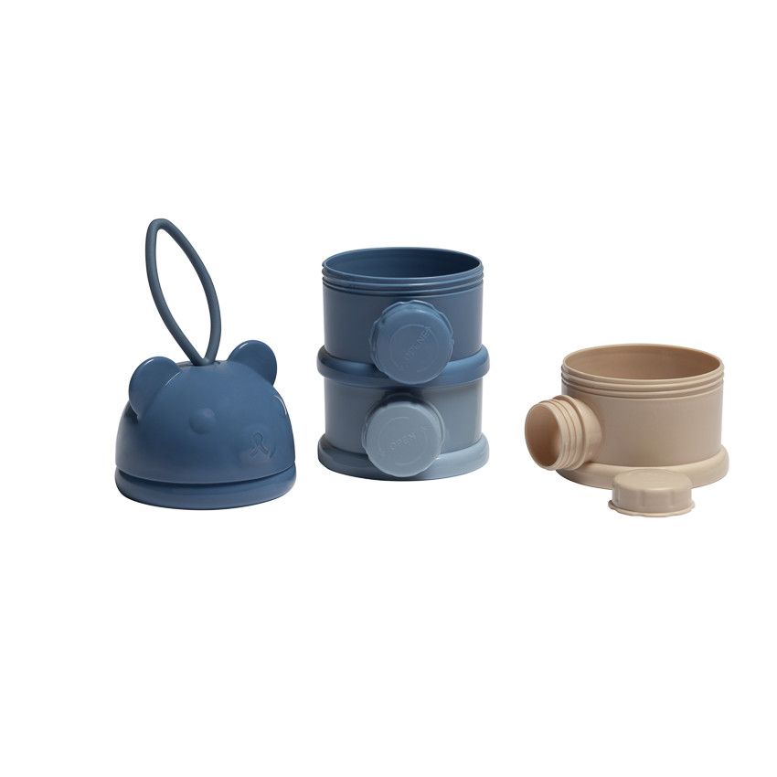 PREMAMAN Boîte doseuse pour lait en poudre Yummix 2.0 bleu Beige ...