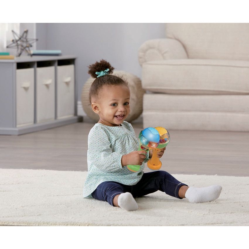 VTECH BABY Hochet musical - Maracas Lumi Magiques Ecru - Jouets 2ème ...