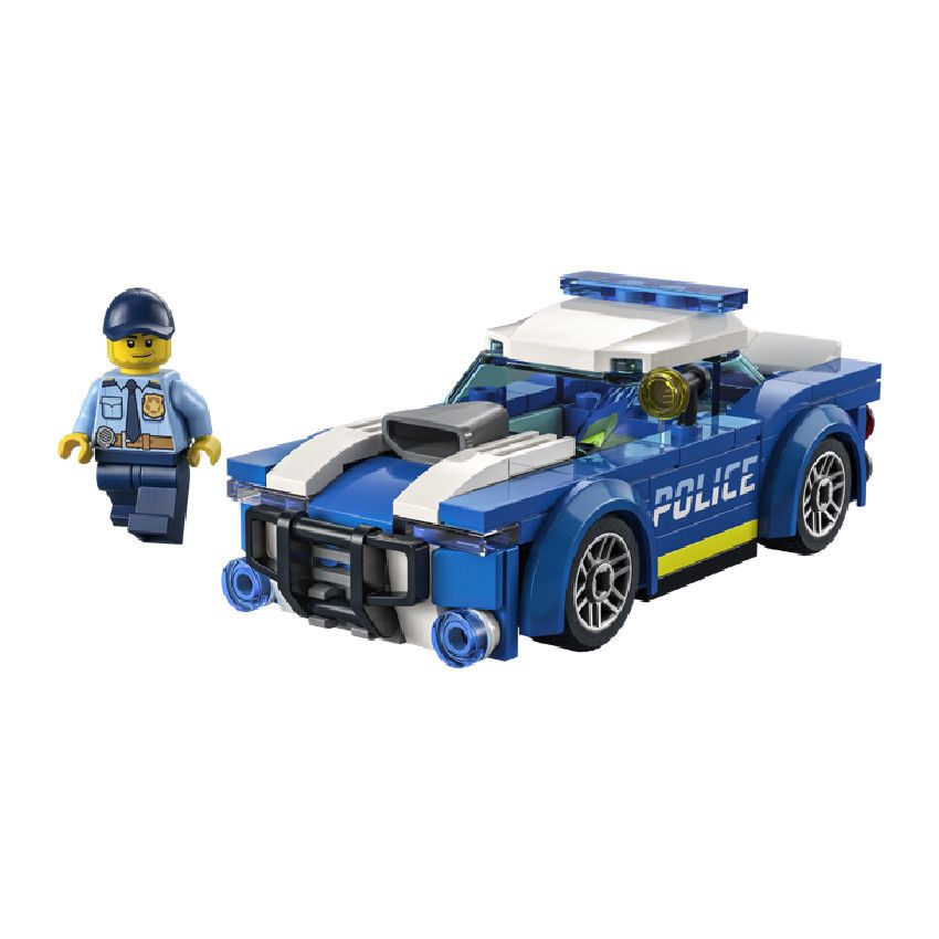 Lego Figurines Voiture Police City Soft Taupe - Jouets 2ème Age - Éveil ...