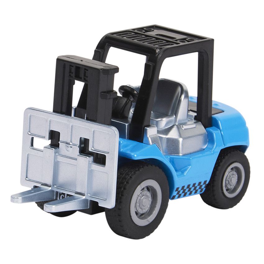 PREMAMAN Véhicule miniature à friction Chariot élévateur bleu Soft ...