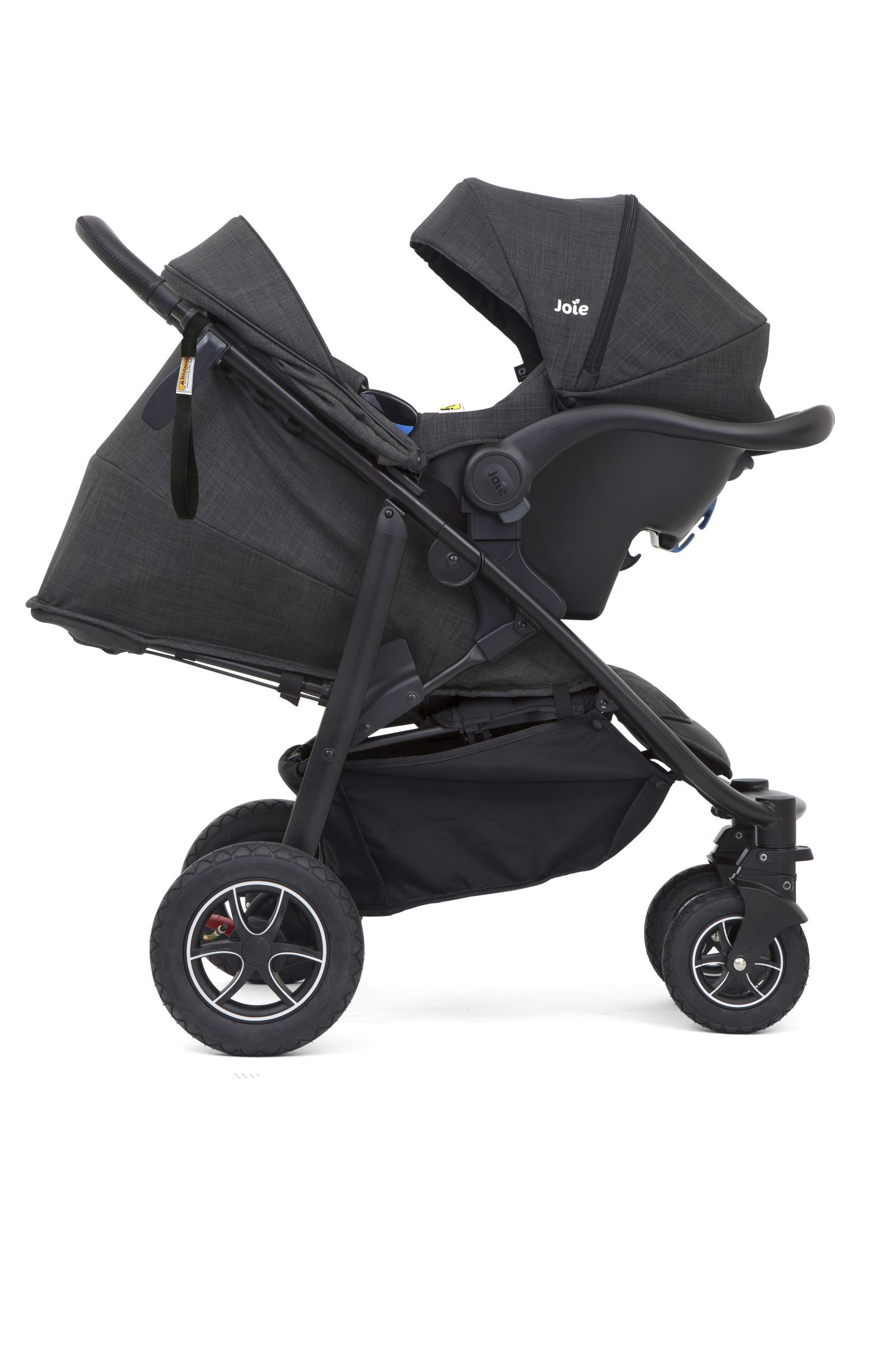 JOIE POUSSETTE MYTRAX S TRAVEL SYSTEM + SIEGE AUTO - Poussettes duo et ...